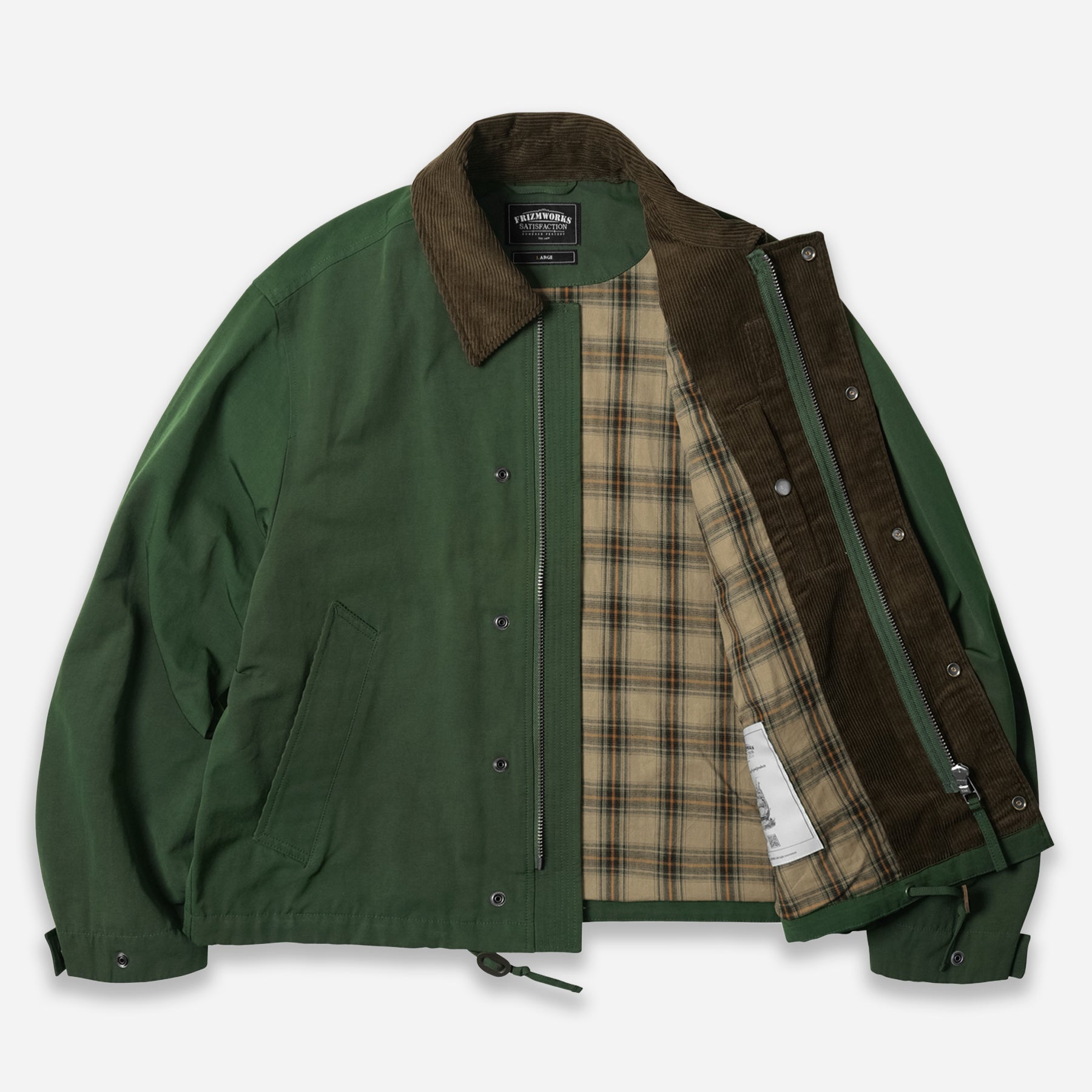 HERITAGE HUNTING JACKET - FOREST GREEN - THE GREAT DIVIDE – Frizmworks